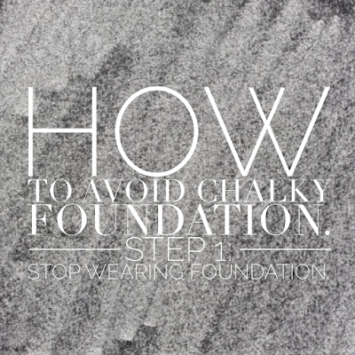 Hope Studios: How to Avoid Chalky Foundation