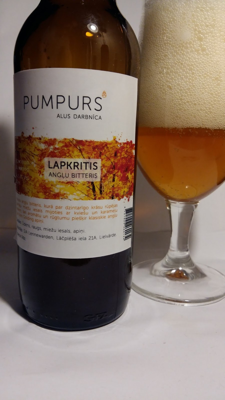 Gambrinuse õllepäevik: Lapkritis