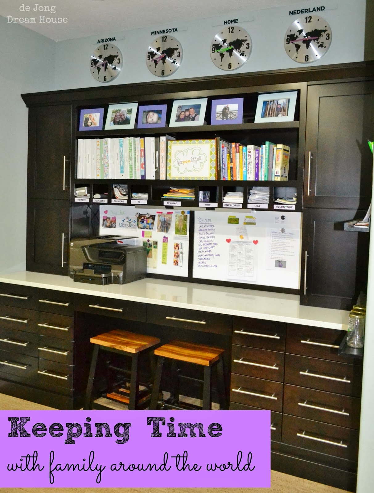 de Jong Dream House: Keeping Time with Our Family Around the World