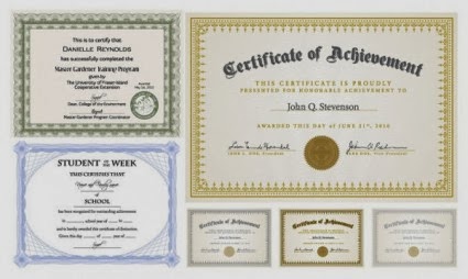 Free Download Sertifikat File CDR (CorelDraw)