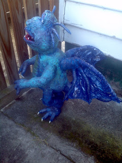 Crafty little Beanut!: My first dragon - the creation