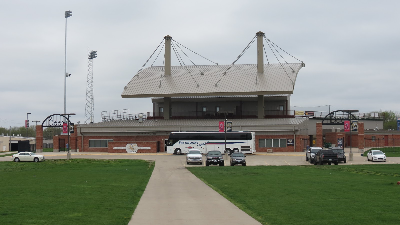 Diamond Visits: Community Field - Burlington, Iowa- Burlington Bees