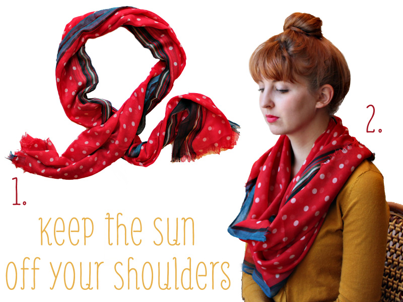 The Paris Market & Brocante: Summer Scarf Style