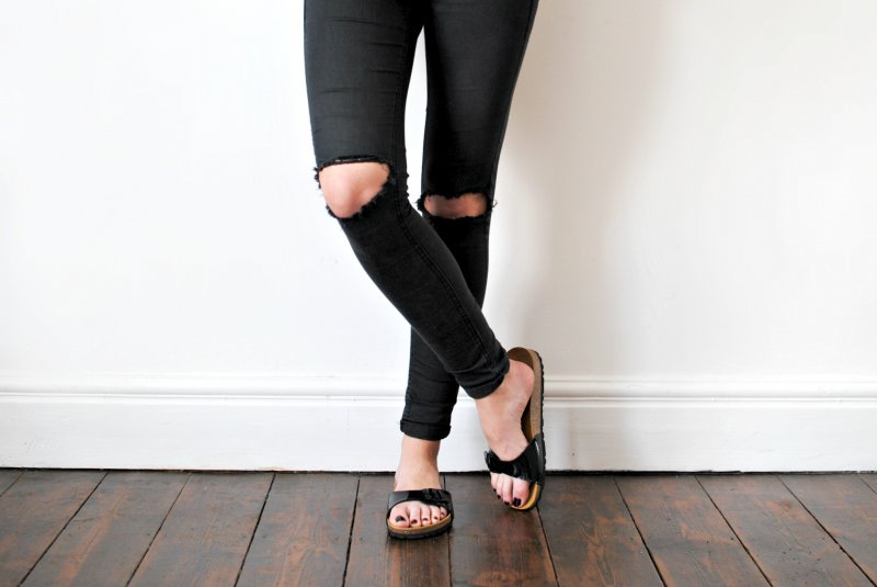 DIY | ripped denim upcycle — Caroline Burke | Burkatron