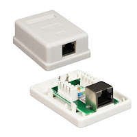 Componentes de una red: Conectores y rosetas