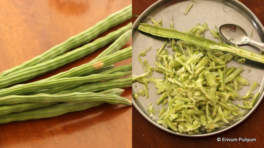 Erivum Puliyum: Muringakka Thoran | Drumstick Stir Fry