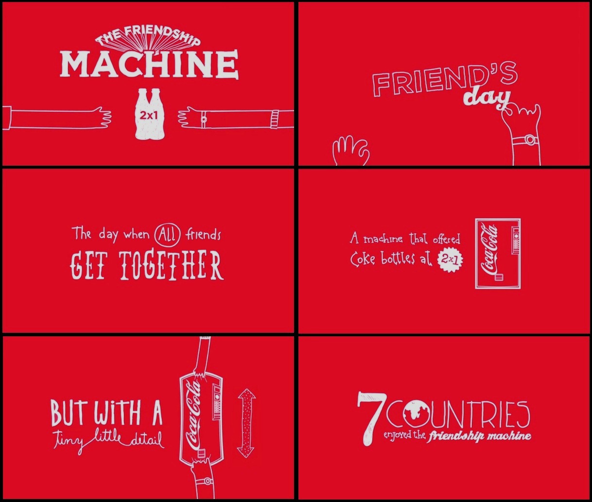 ELLAS SOLO QUIEREN DIVERTIRSE: COCA COLA FRIENDSHIP MACHINE
