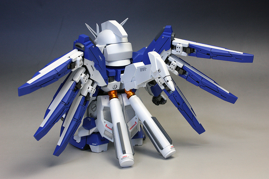GUNDAM GUY: SD RX-93-2 Hi-Nu Gundam - Painted Build