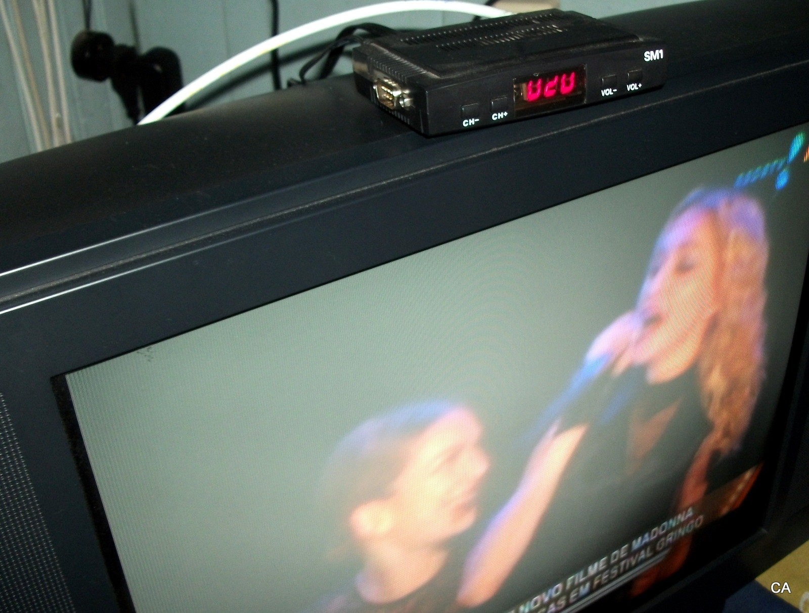 Minha antena: Firmware de fábrica do SmBox Sm1.