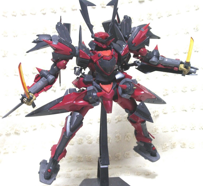 GUNDAM GUY: HG 1/144 Mr. Bushido Ahead - Customized Build