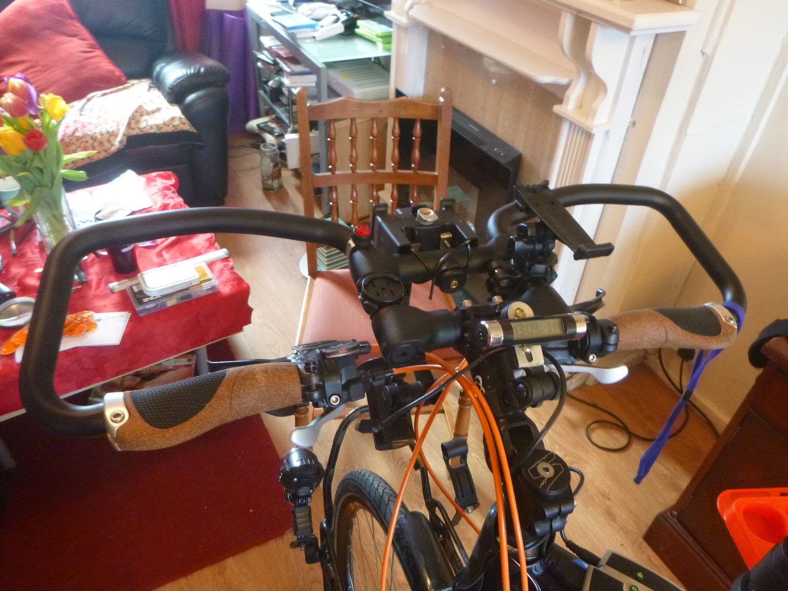 Dark Newt: Koga Atalanta Handlebars & Bontrager Wrap with Bike Ribbon ...