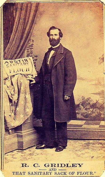 Remembering Stockton History: Reuel Gridley and His Sack of Flour