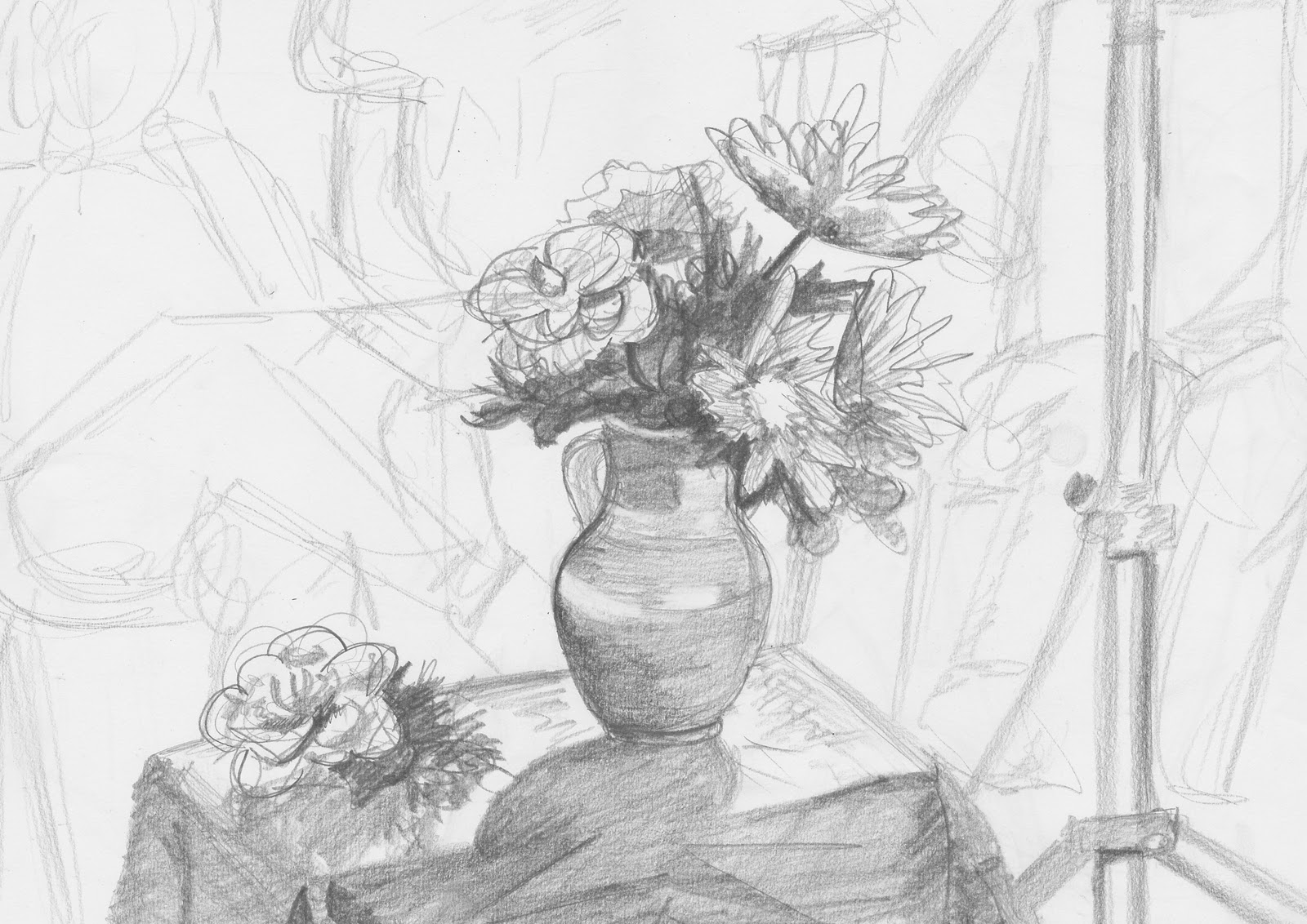 Observational Drawing 1: Week 6: Natural and Manmade Forms