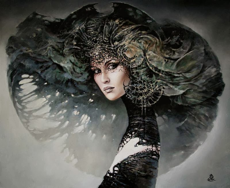 MUCHACHA DE COLOR AZUL FANNY JEM WONG M: ARTE : KAROL BAK