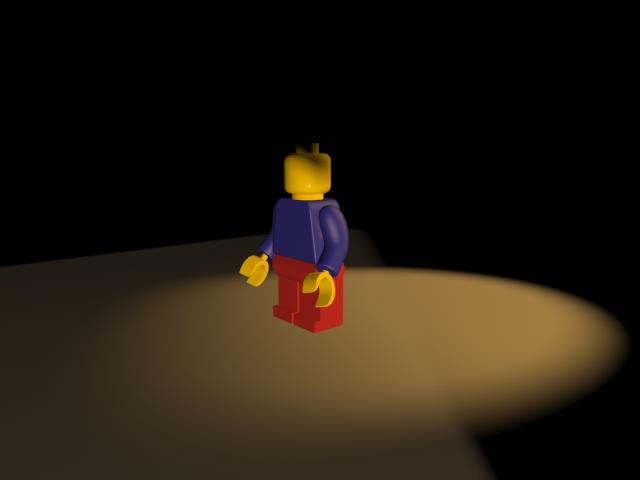 Introduction To 3D: Lego Man with Lights
