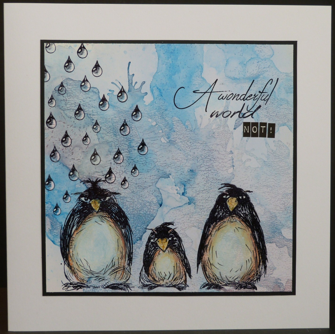 Treasured Moments of Inspiration: Grumpy Penguins for Katzelkraft