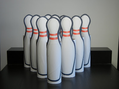 Colored Paper Skies: Bowling anyone??