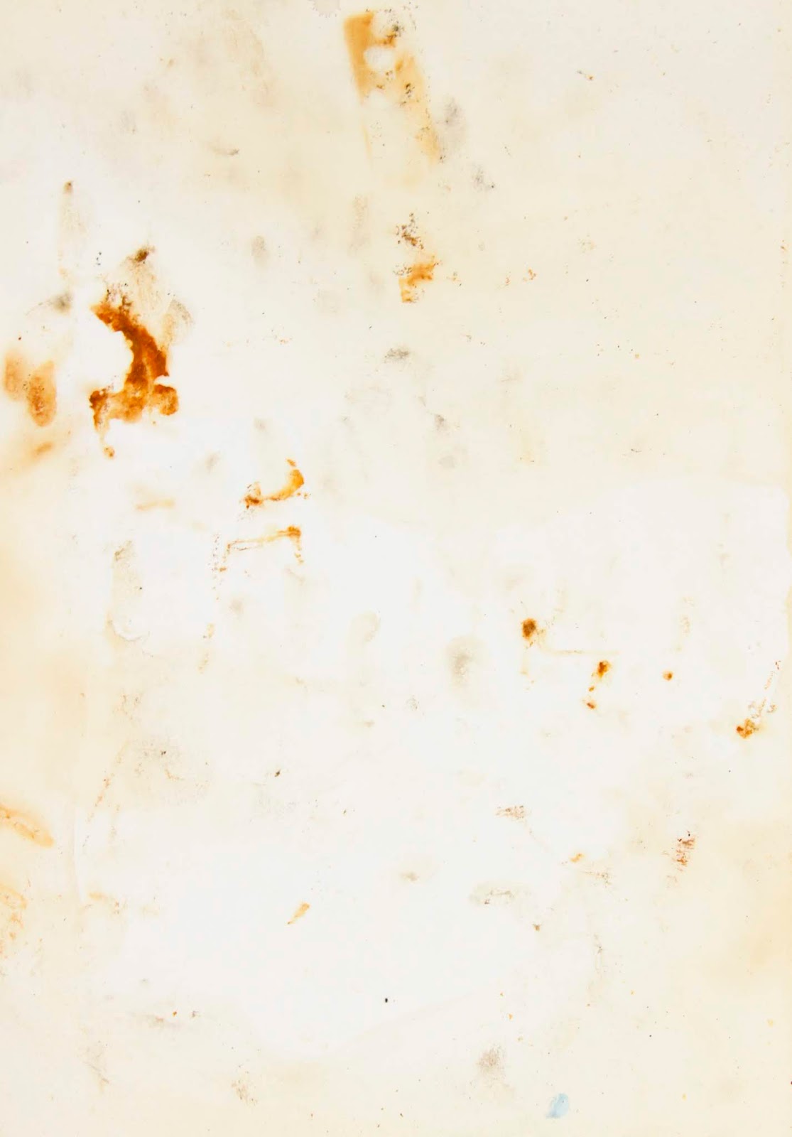 Rust Dyeing on Paper