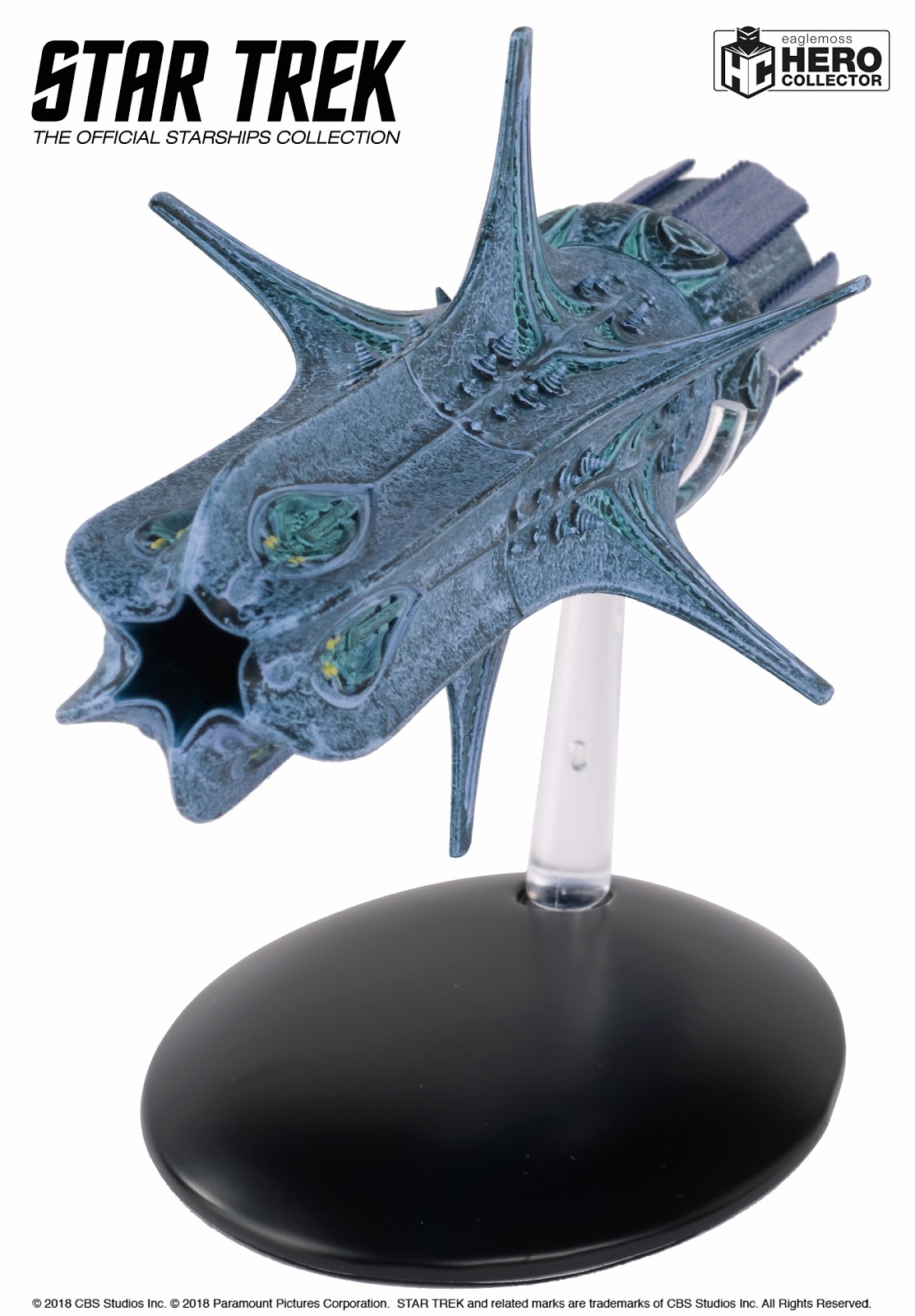 The Trek Collective: Eaglemoss starships: V'Ger and Discovery ships ...