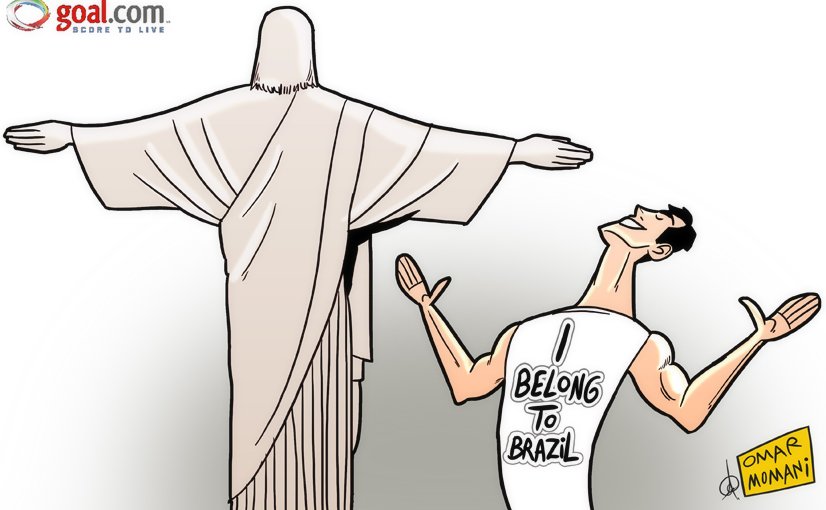 Omar Momani cartoons: Kaka: I belong to Brazil
