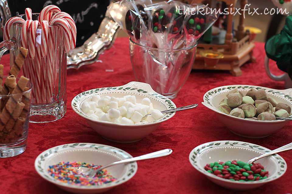 We also had a couple of homemade special treats on the table.