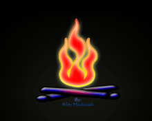 Animasi "Api Unggun" untuk HP @ Kios Madinah 2