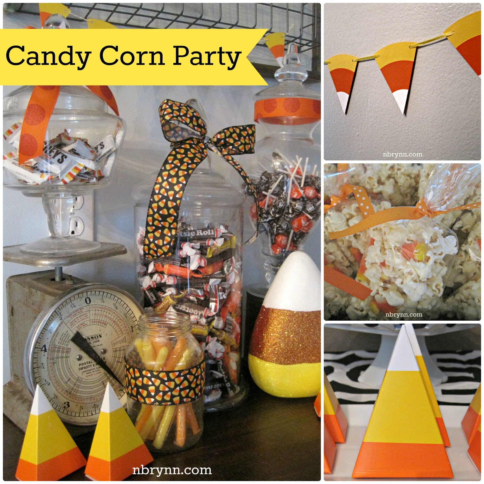 NBrynn: Breaking For Some Balance: Candy Corn Halloween Party
