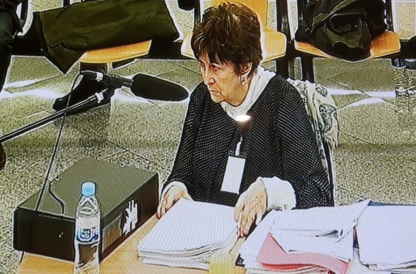 Primera actuación de Teresa Yabar," si, se sabía el guión"