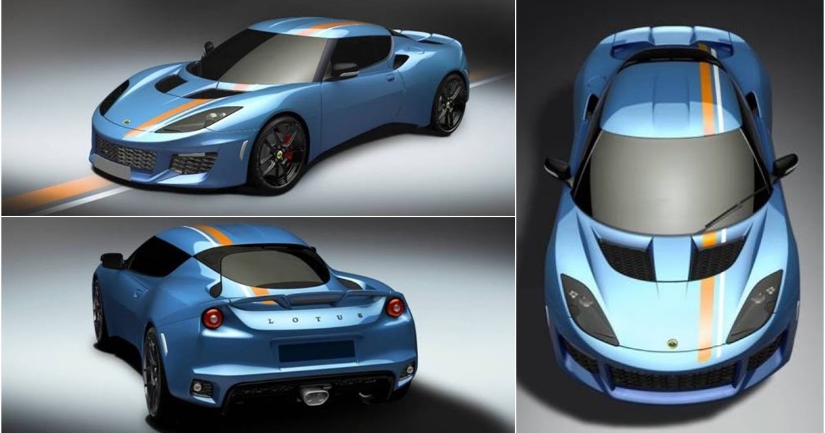 Un Lotus Evora 400 muy Gulf