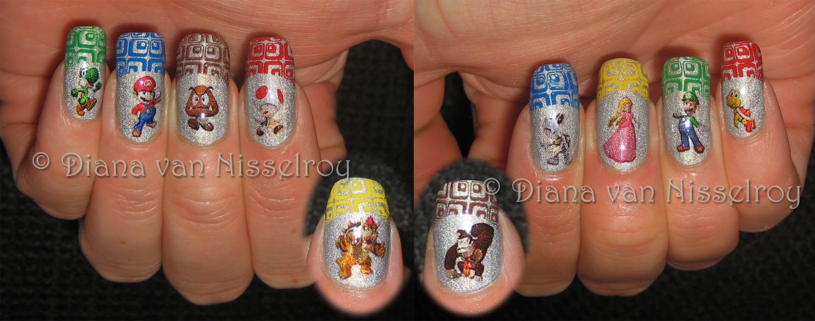 D.I.A.N.A.: Super Mario nails and some personal info