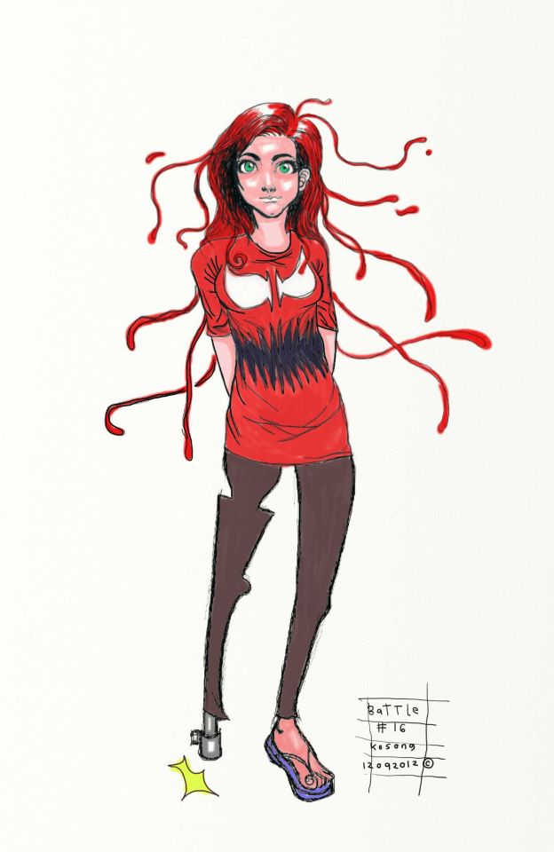 dirtiehand: Battle#16-Character Mashup [Cherry Darling (planet terror ...