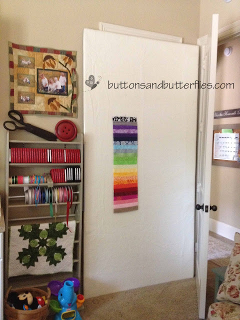 Buttons and Butterflies: The Perfect Portable Design Wall