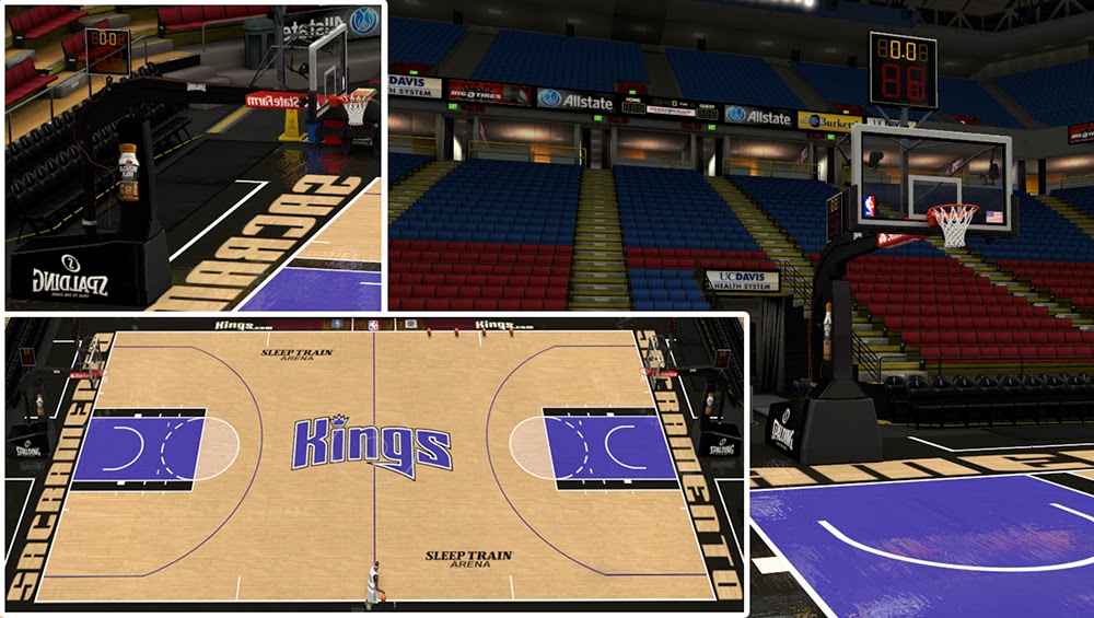 Sleep Train Arena Scoreboard