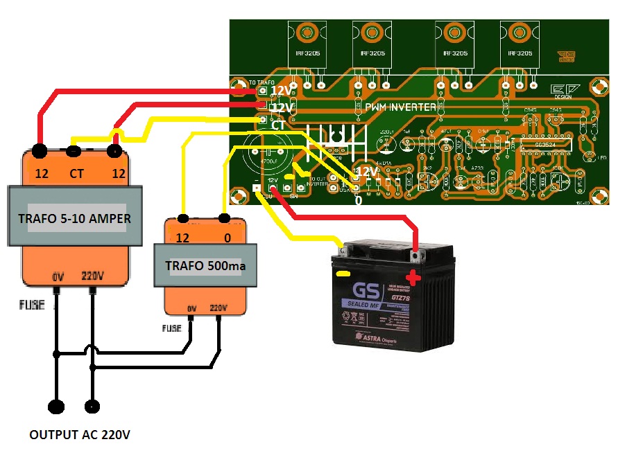 Elektronika Dan Otomotif: Skema inverter sg3524