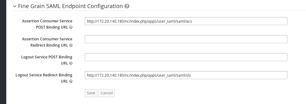CloudForms | ManageIQ Tech Blog: Nextcloud and Keycloak (SAML)