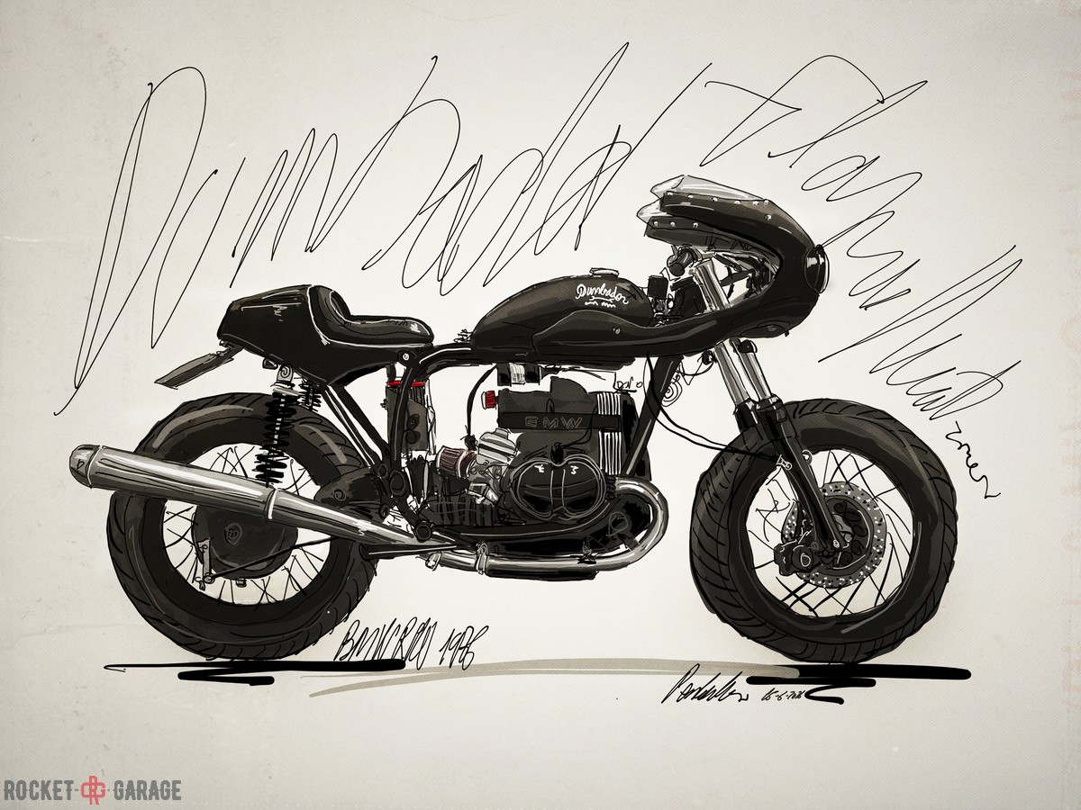 R100 Bang | Dumbador - RocketGarage - Cafe Racer Magazine