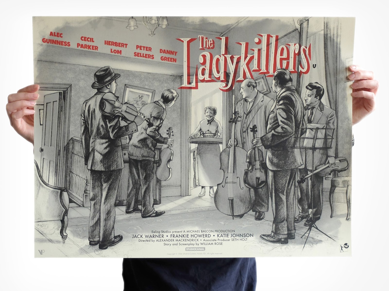 INSIDE THE ROCK POSTER FRAME BLOG: Jonathan Burton The Ladykillers ...