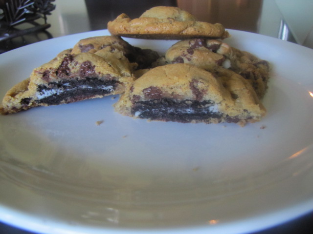 A Calming Chaos: Fat Tuesday: Cookie-Ception (A cookie within a cookie)