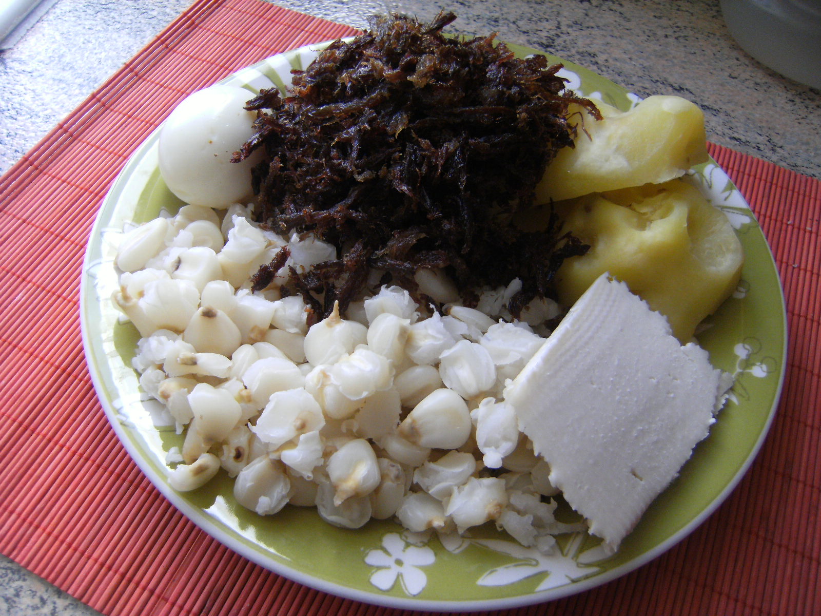 Recetas de comida Boliviana: CHARQUECAN