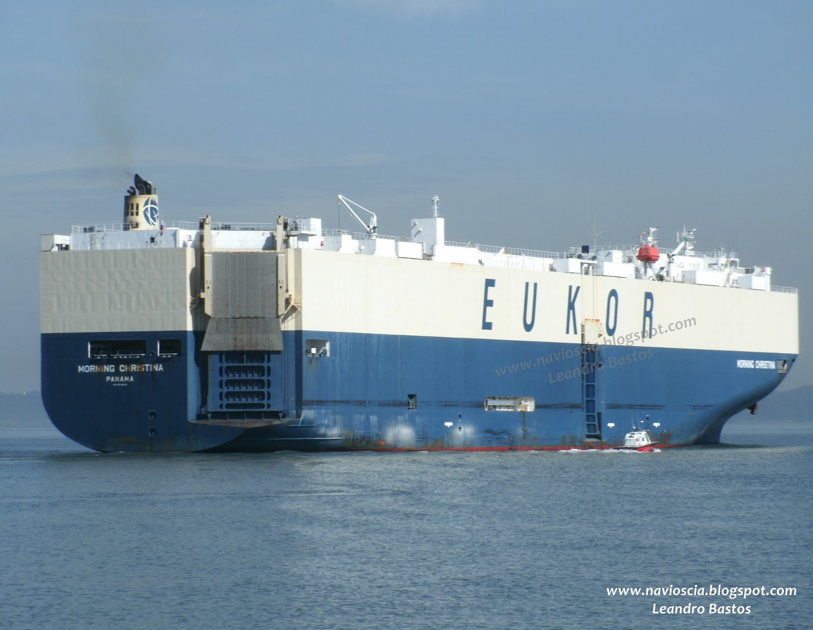 Navios de Santos & CIA: Navio MORNING CHRISTINA