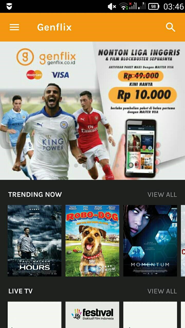 My Diary: Review Genflix