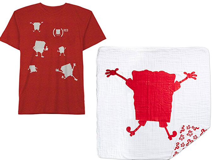 NickALive!: Nickelodeon and (RED) Debut (SPONGEBOB)RED Collection for ...