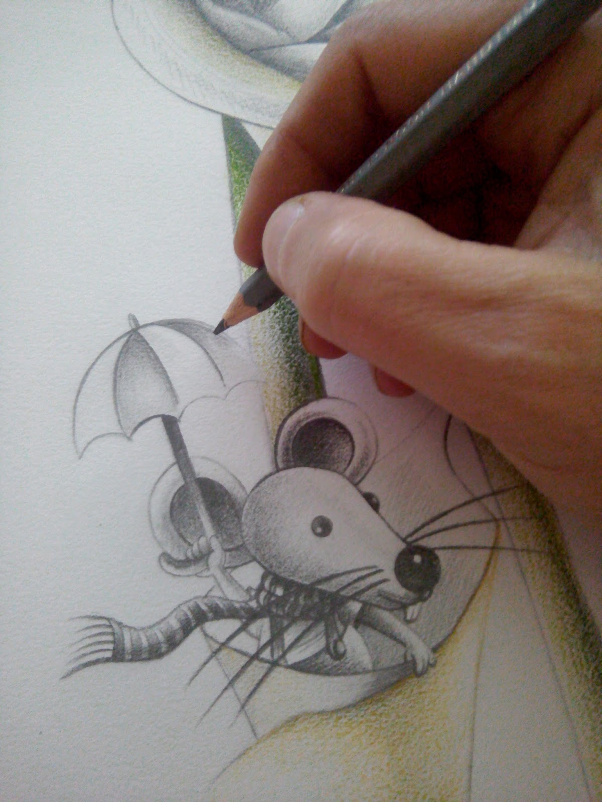 QUIEL RAMOS, ilustrador: "Los niños Flores"