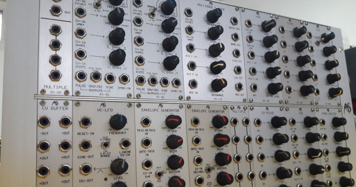 MATRIXSYNTH: ANALOGUE SYSTEMS RS INTEGRATOR analog modular synthesizer