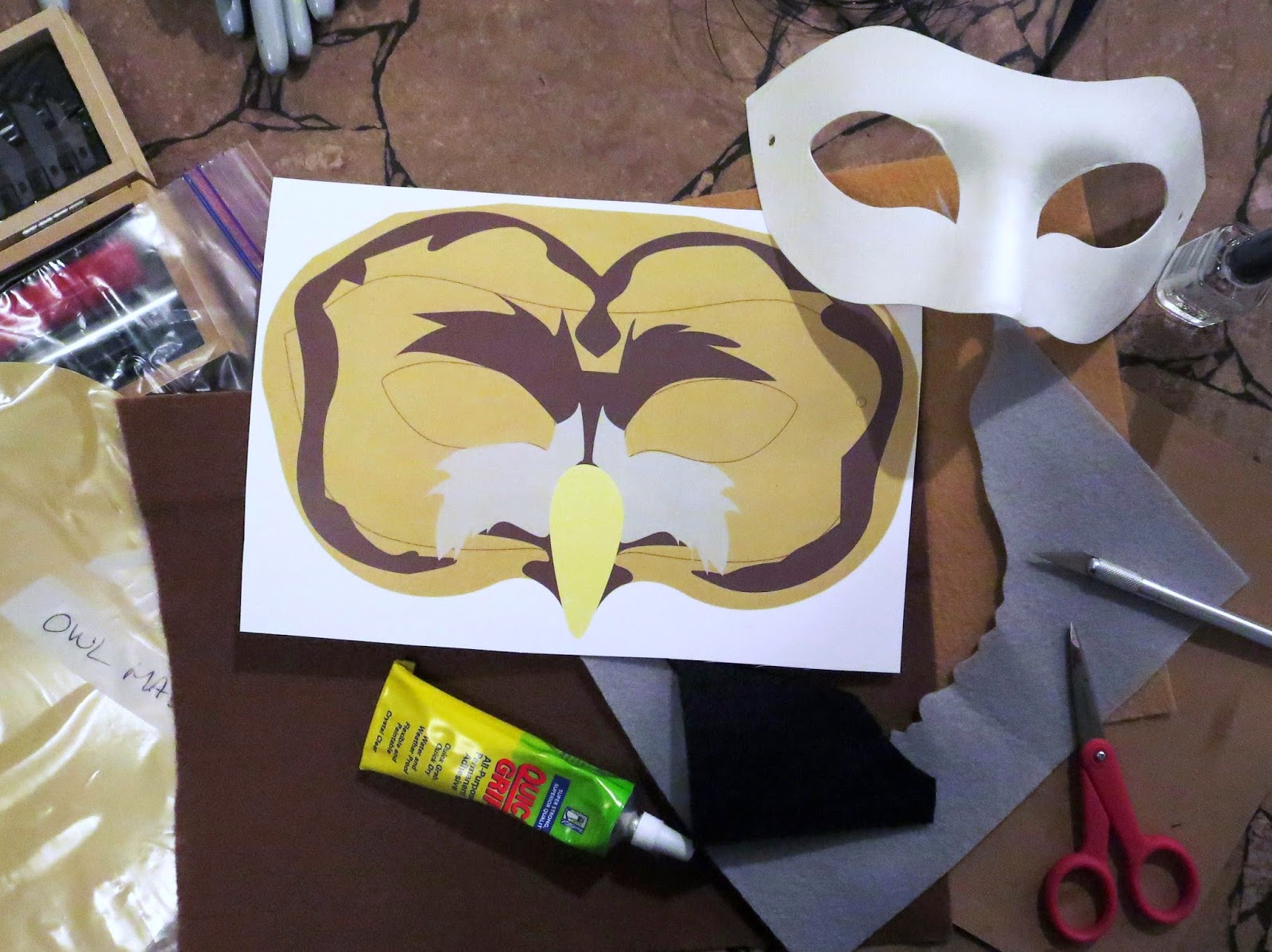 Wedding Felt Animal Masks