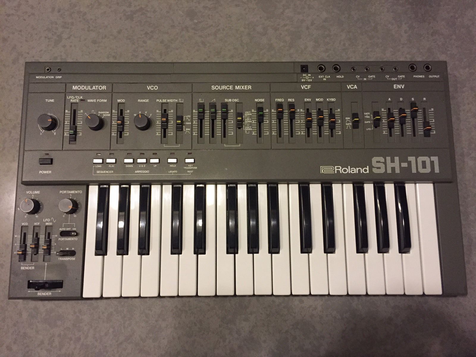 MATRIXSYNTH: Roland SH-101 Vintage Synthesizer