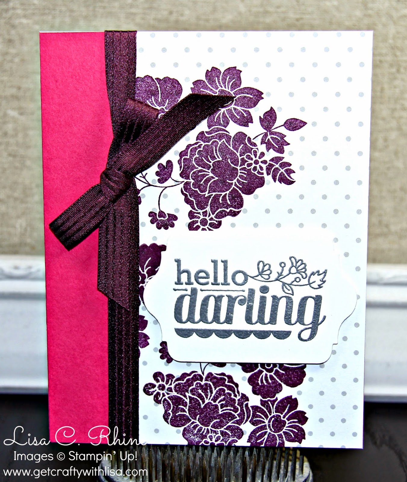 Get Crafty with Lisa: Hello Darling
