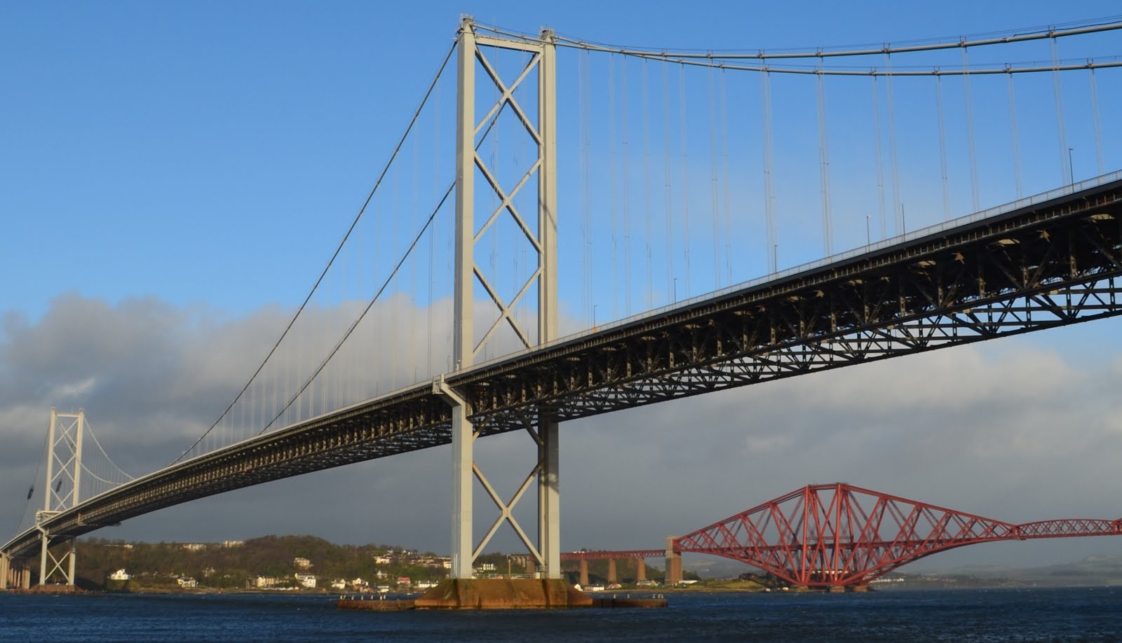Tour Scotland: Tour Scotland Winter Photographs Forth Bridges Near ...