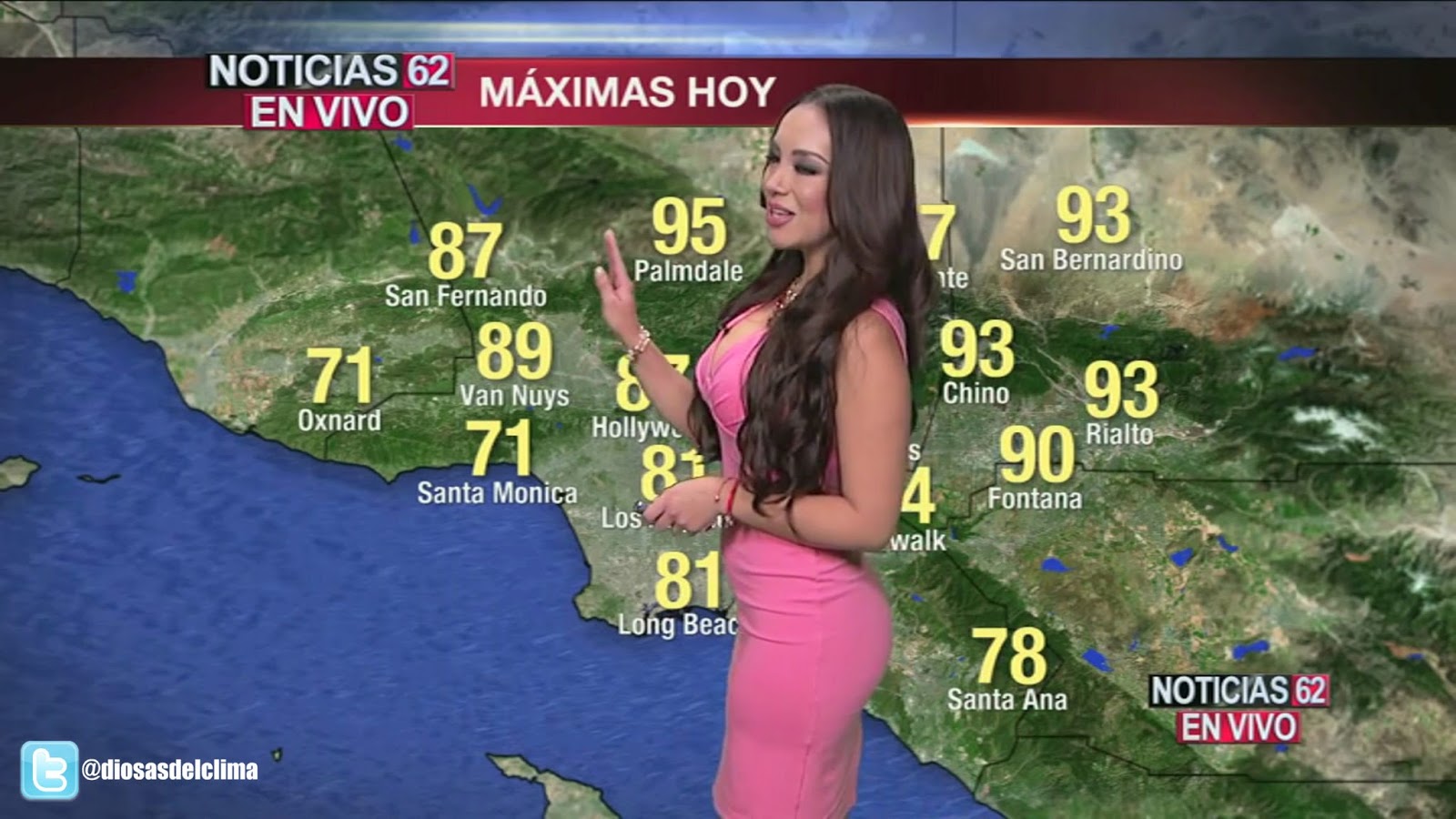 Las diosas del clima: Gisselle Bravo