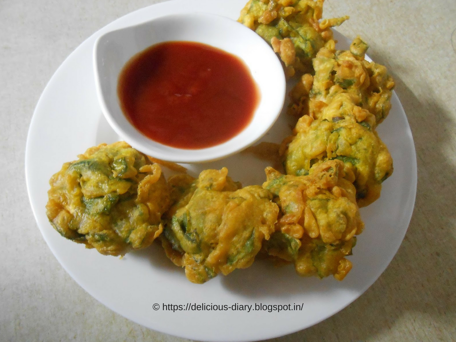 Healthy Snacks - Palak Pakoda Recipe
